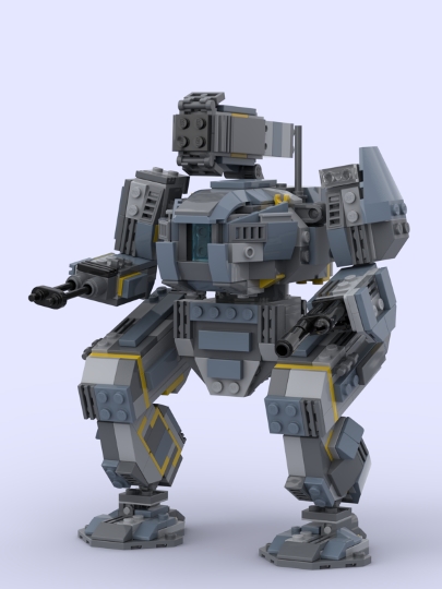 WK-1 Genesis Mech from BrickLink Studio [BrickLink]
