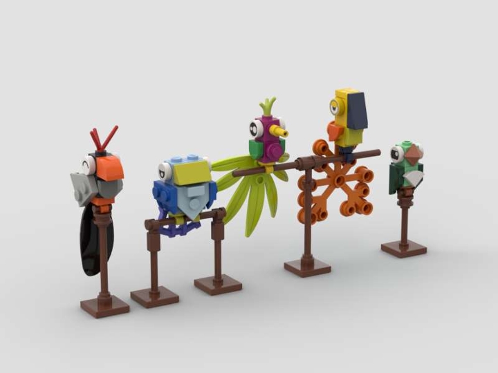 And others birds from BrickLink Studio [BrickLink]