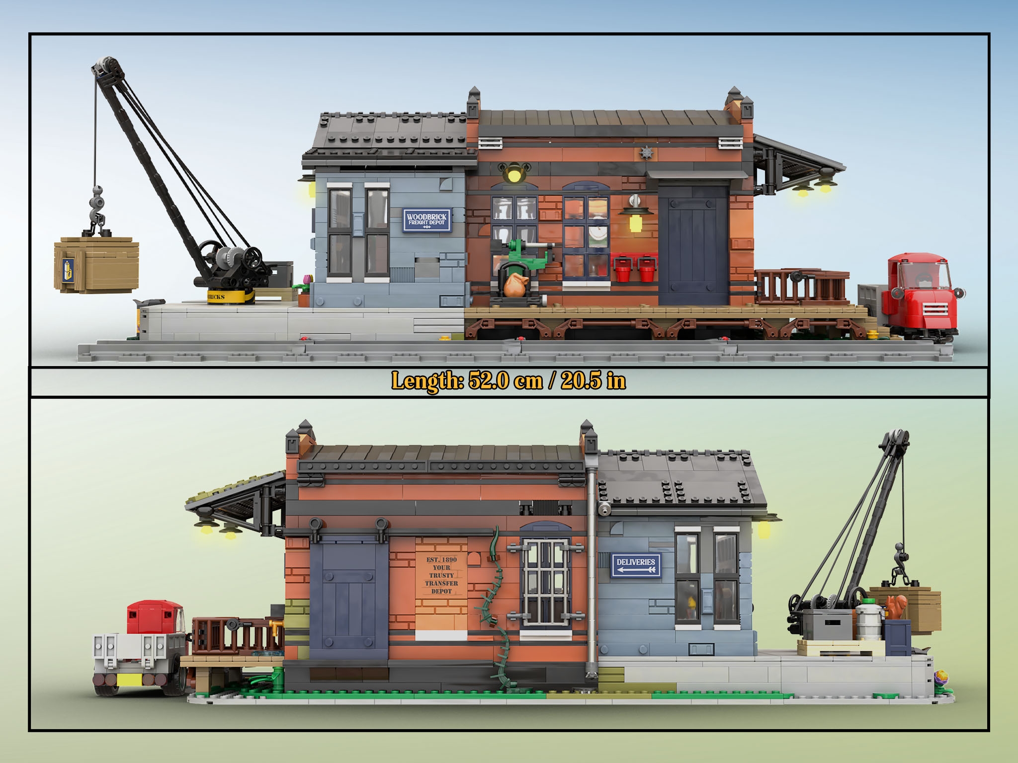 [WOODBRICK FREIGHT DEPOT] [BrickLink]