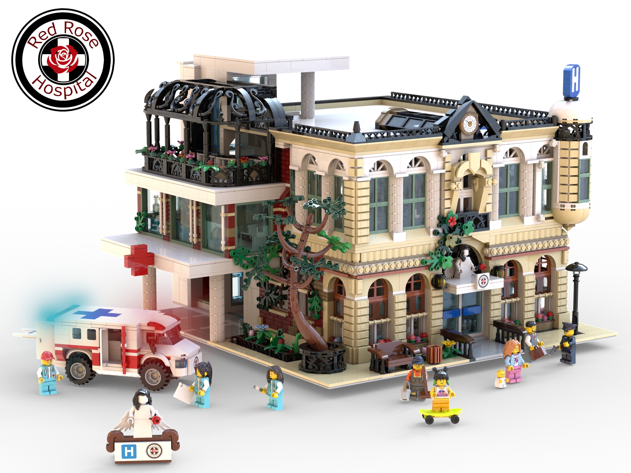 [The Red Rose Hospital] [BrickLink]