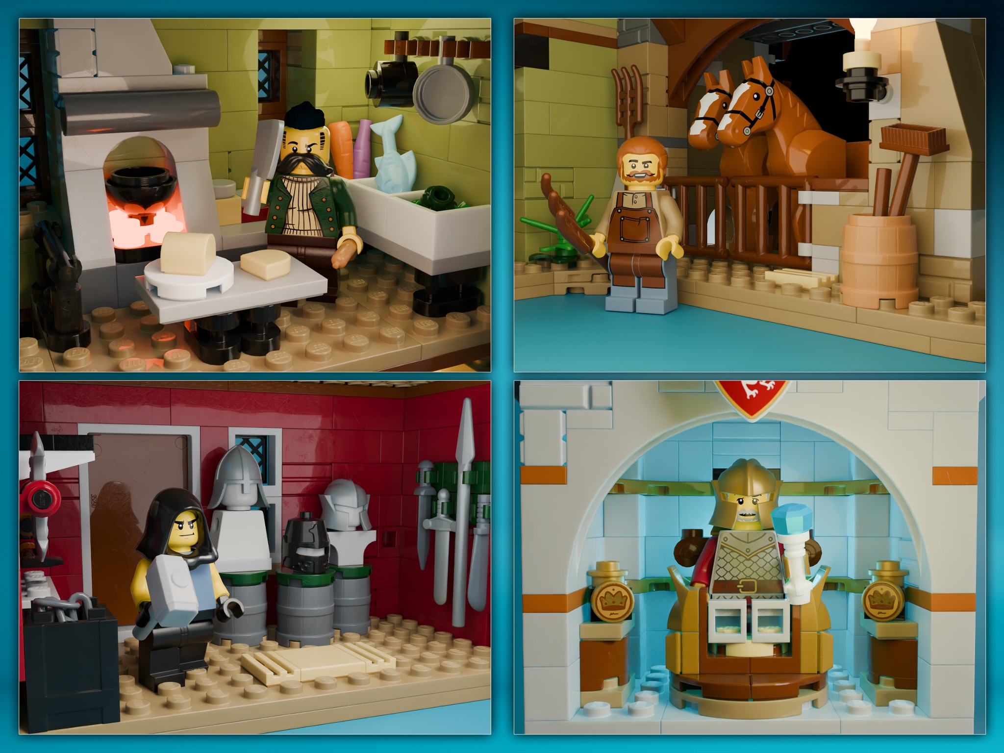 [MEDIEVAL HAMLET] [BrickLink]