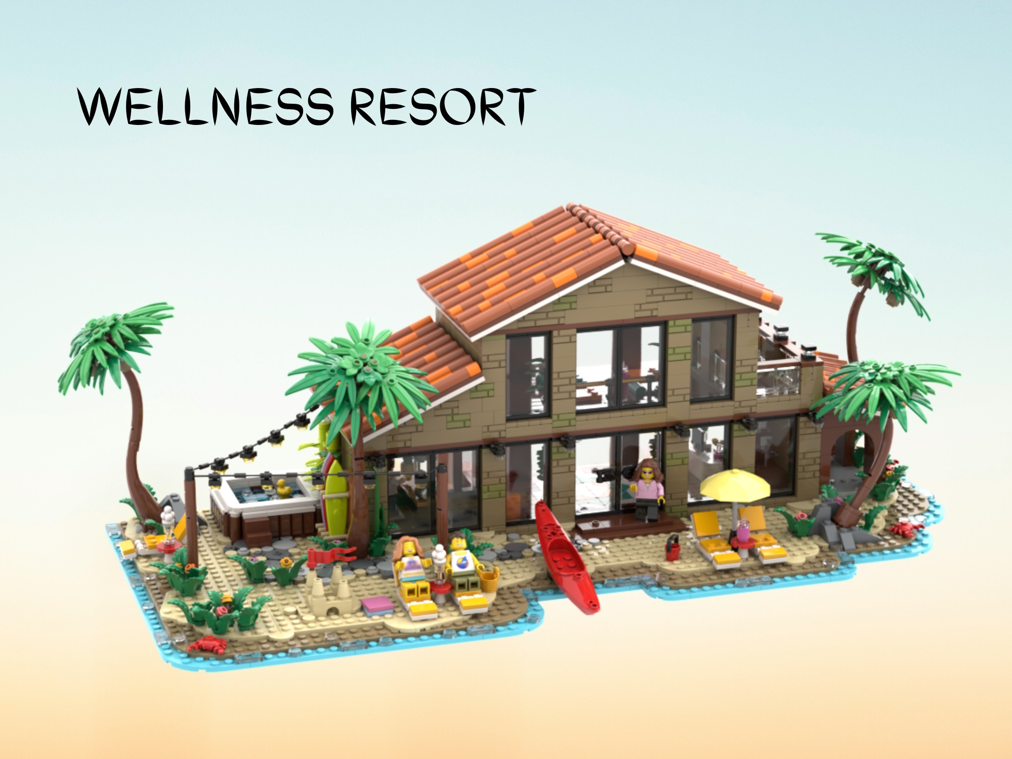 [Wellness Resort] [BrickLink]