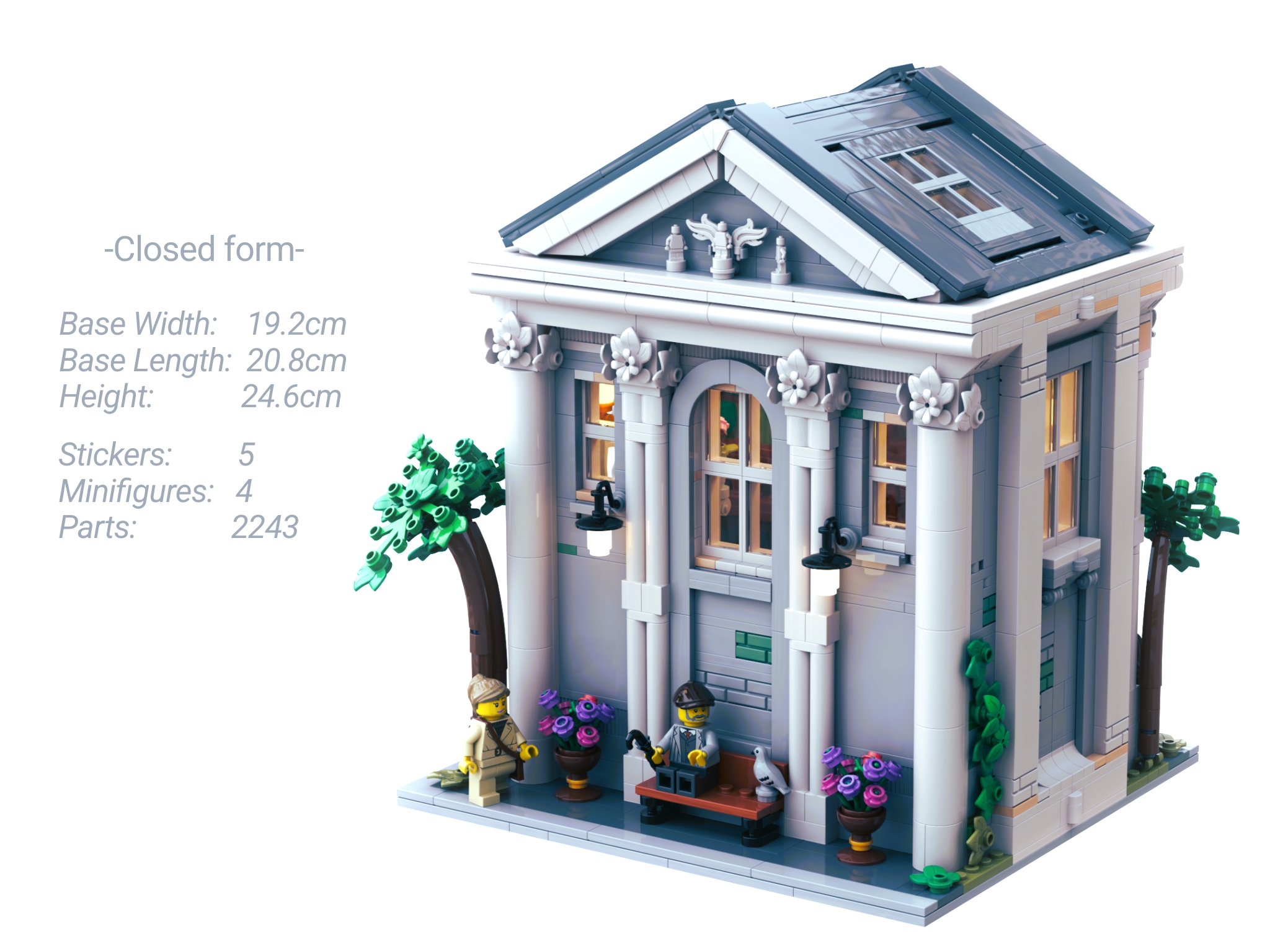 [WHITE LIBRARY] [BrickLink]