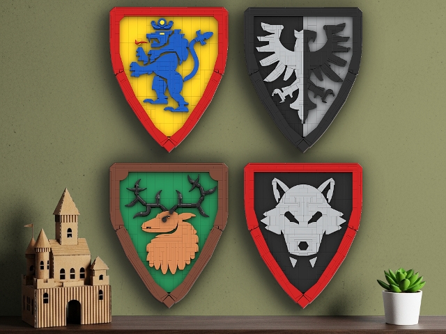 [Castle Faction Shields] [BrickLink]