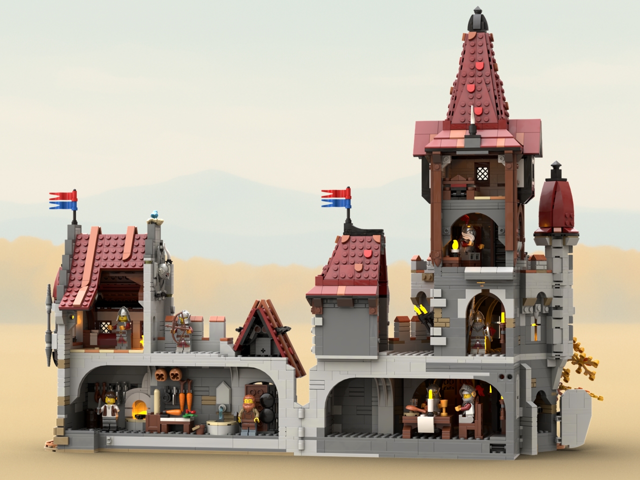 [Brick Monarch's Castle] [BrickLink]