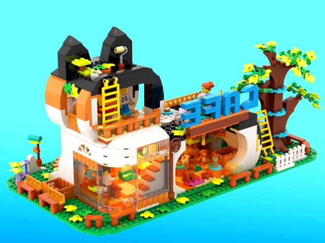[Cat Cafe Sanctuary] [BrickLink]