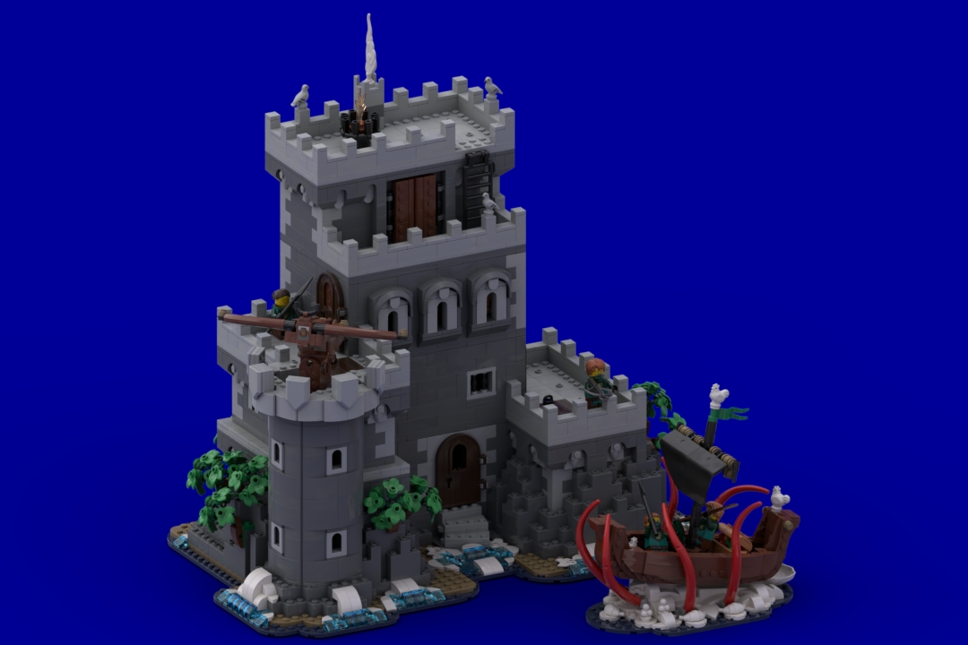 [Castle Keep at the Shore] [BrickLink]