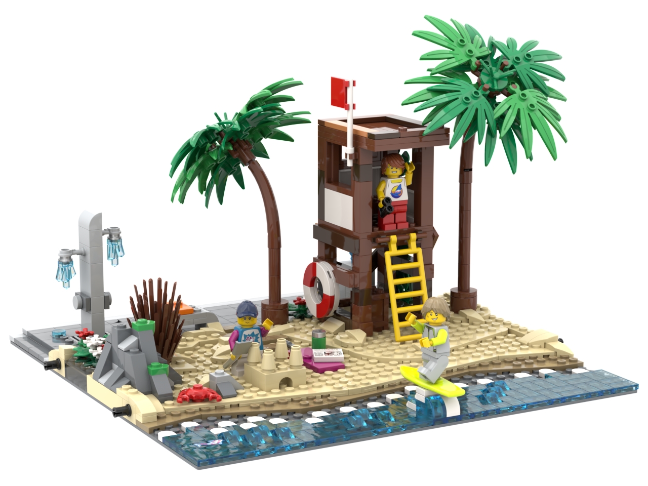 [Brick Beach] [BrickLink]