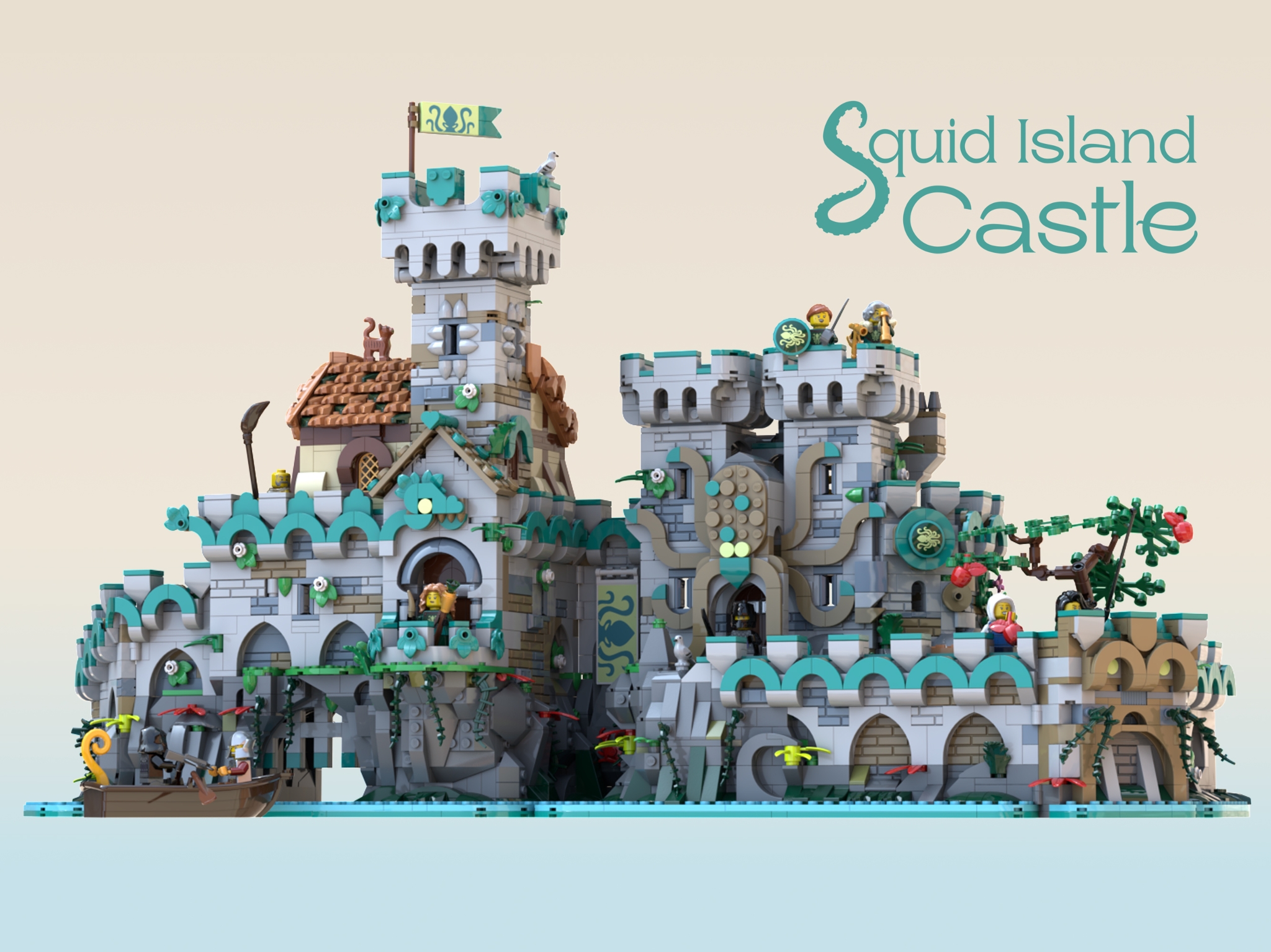[Squid Island Castle] [BrickLink]