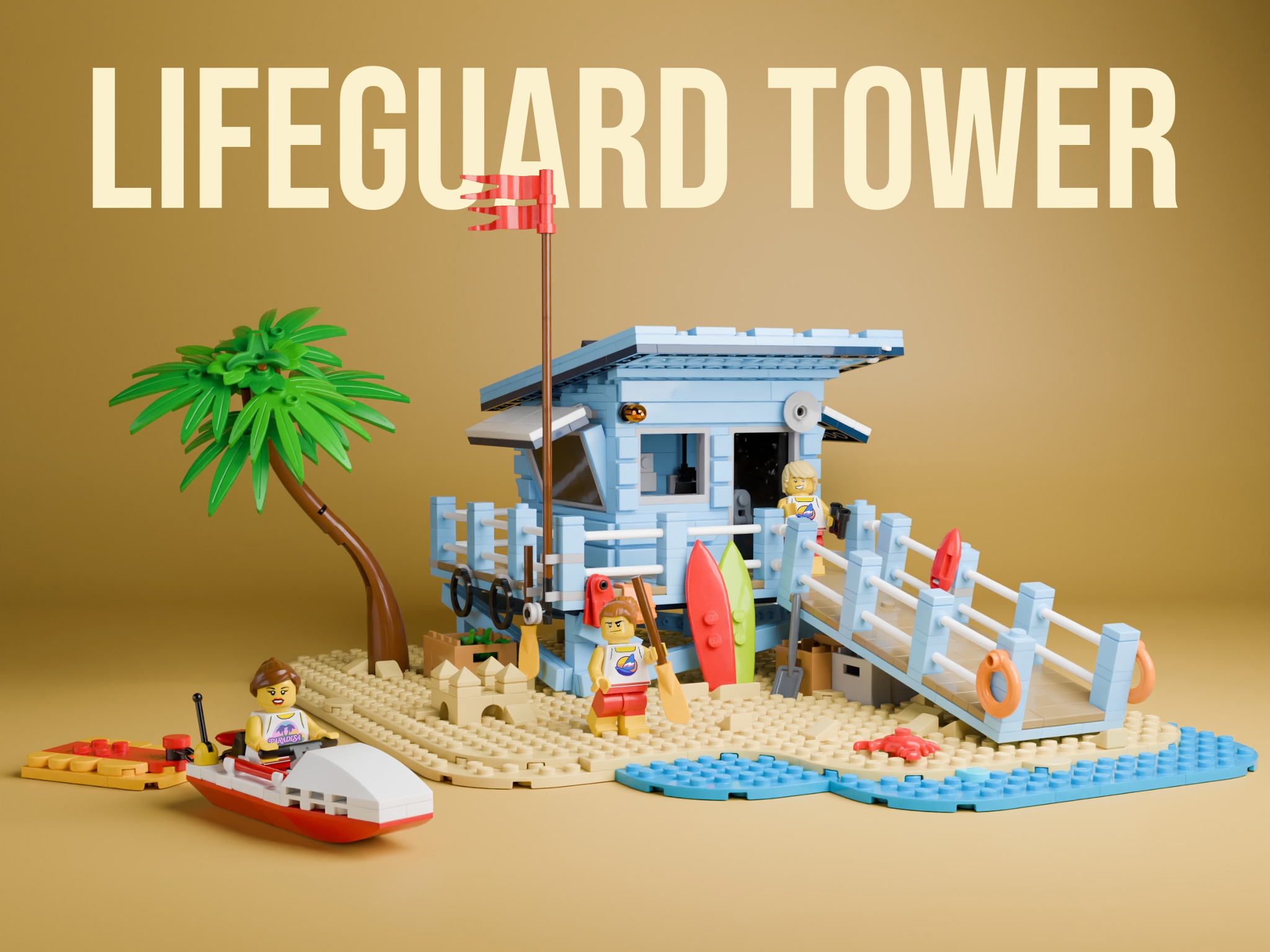 [LIFEGUARD TOWER] [BrickLink]