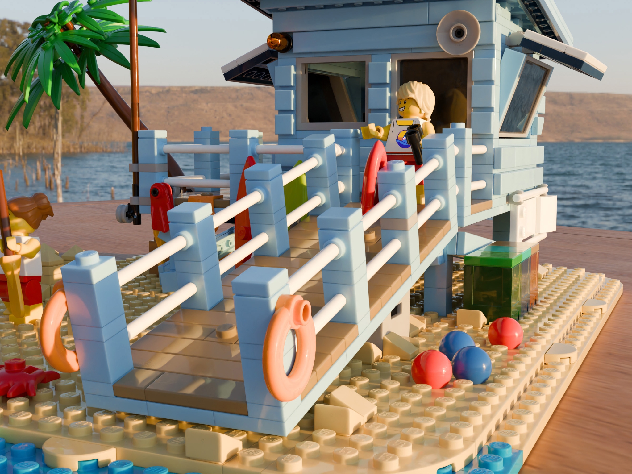 [LIFEGUARD TOWER] [BrickLink]