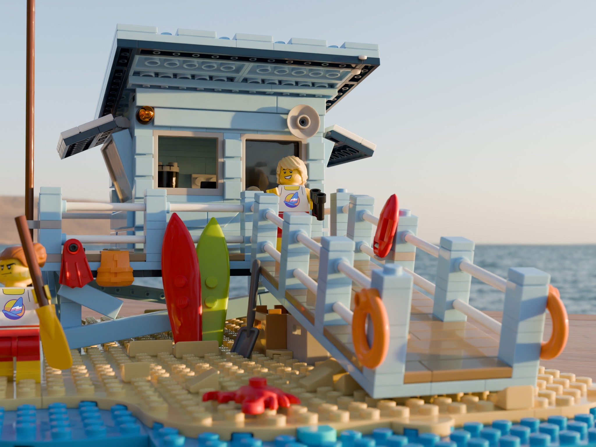 [LIFEGUARD TOWER] [BrickLink]