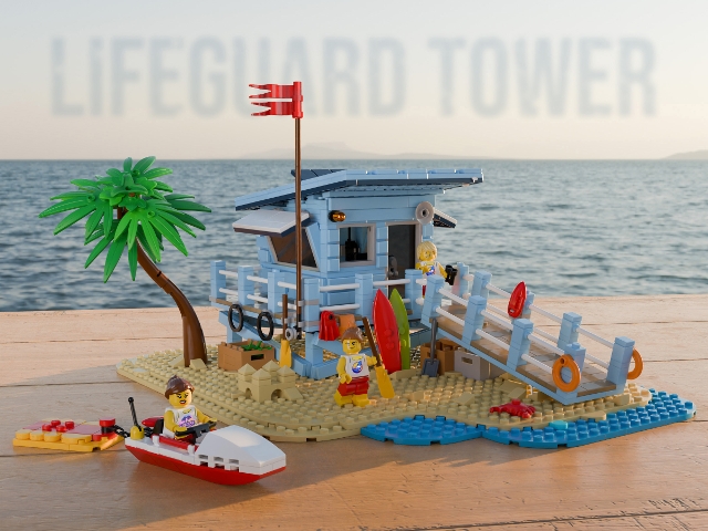 [LIFEGUARD TOWER] [BrickLink]