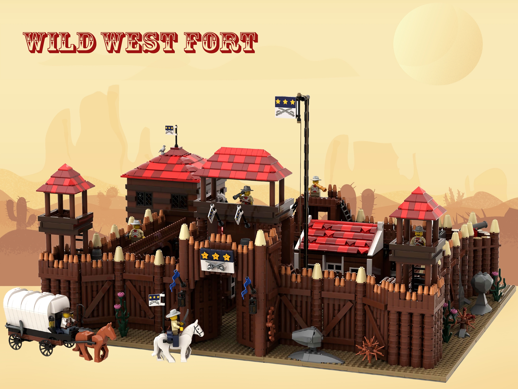 [WILD WEST FORT] [BrickLink]