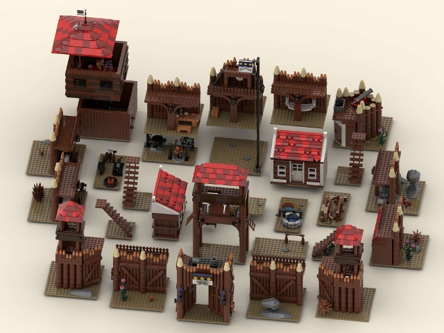 [WILD WEST FORT] [BrickLink]