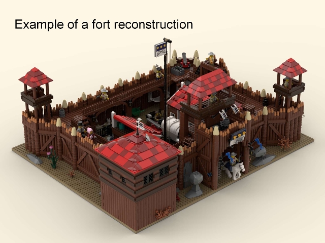 [WILD WEST FORT] [BrickLink]