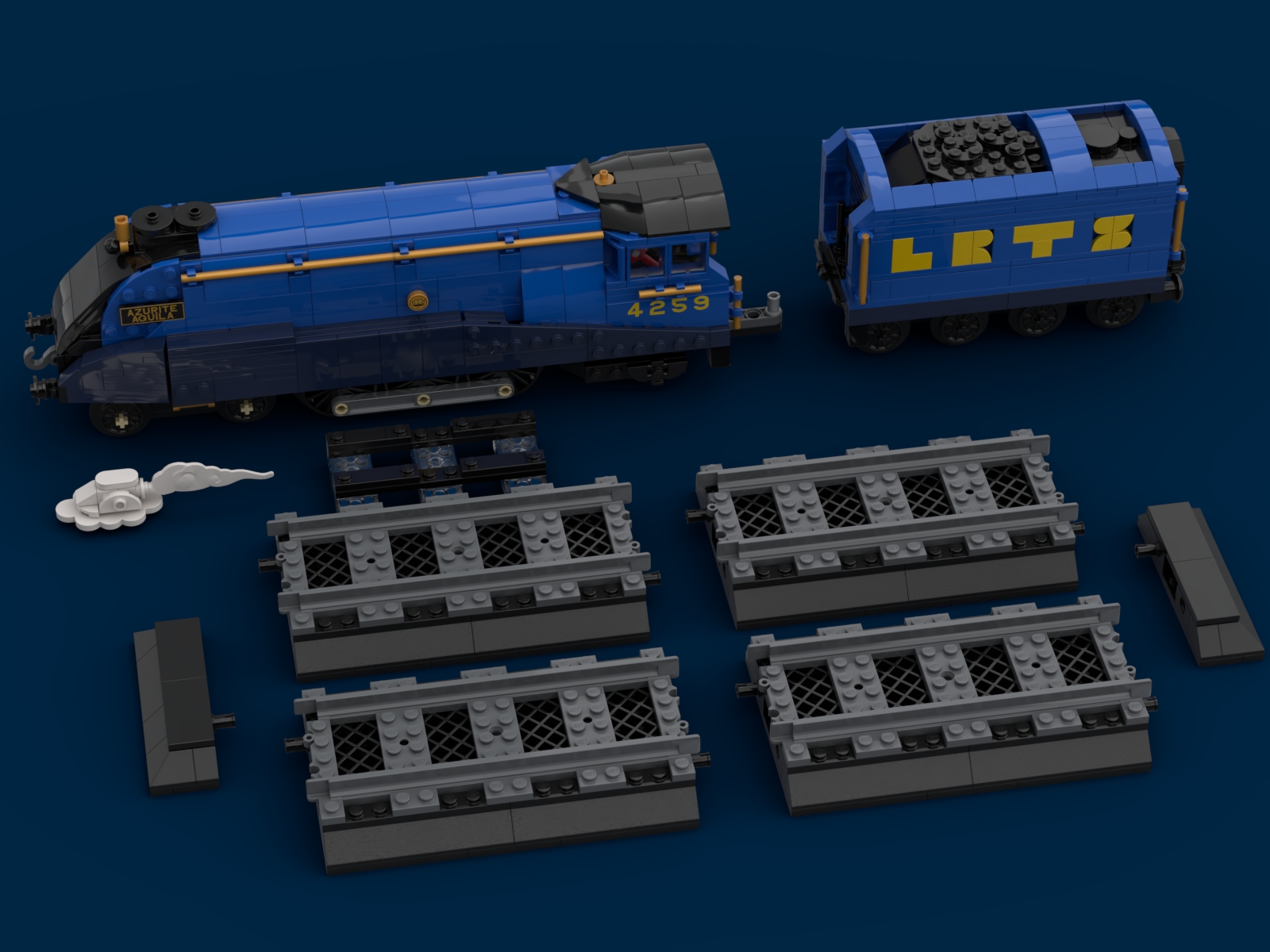 [Streamlined Express Locomotive] [BrickLink]