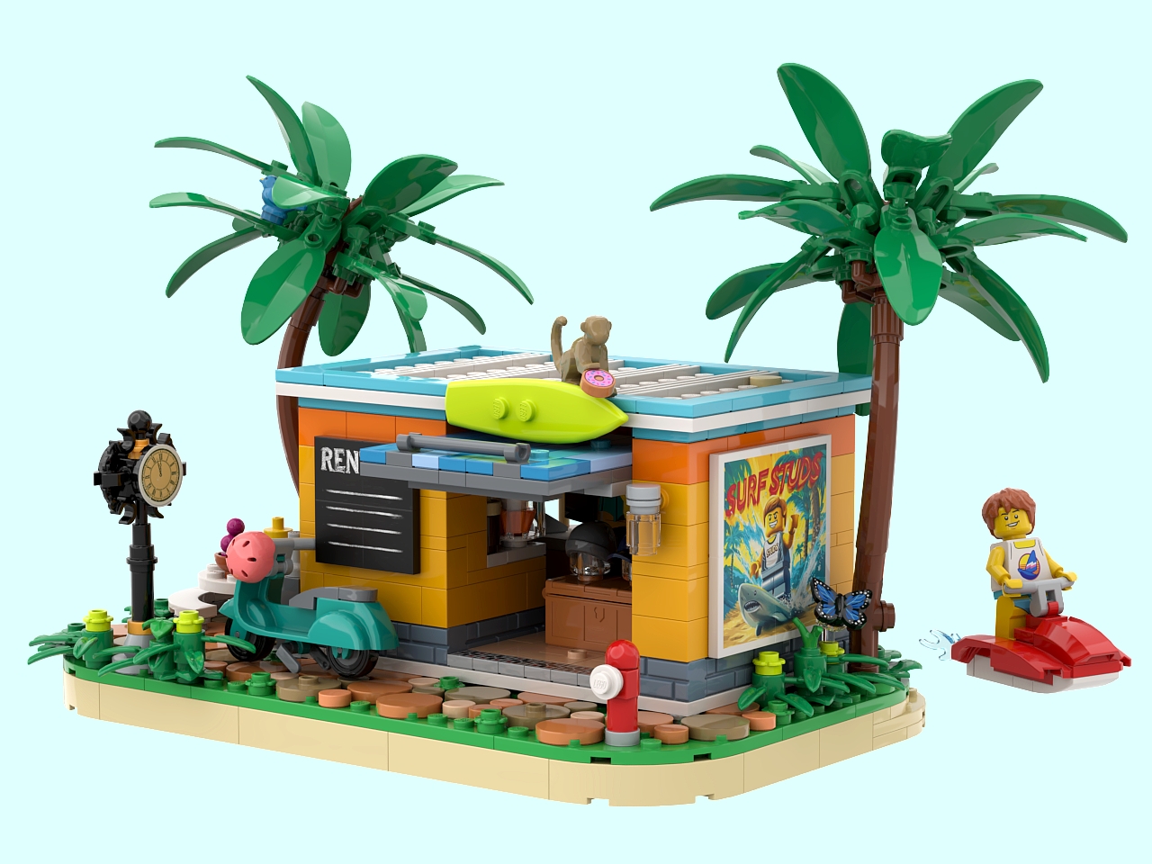 [Surf Studs] [BrickLink]