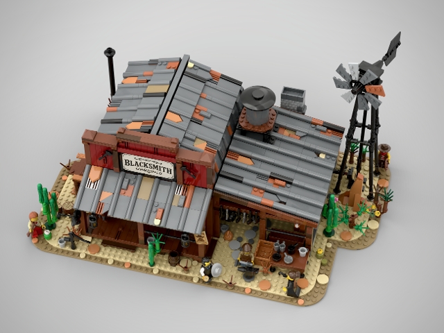 [Wild West Blacksmith] [BrickLink]