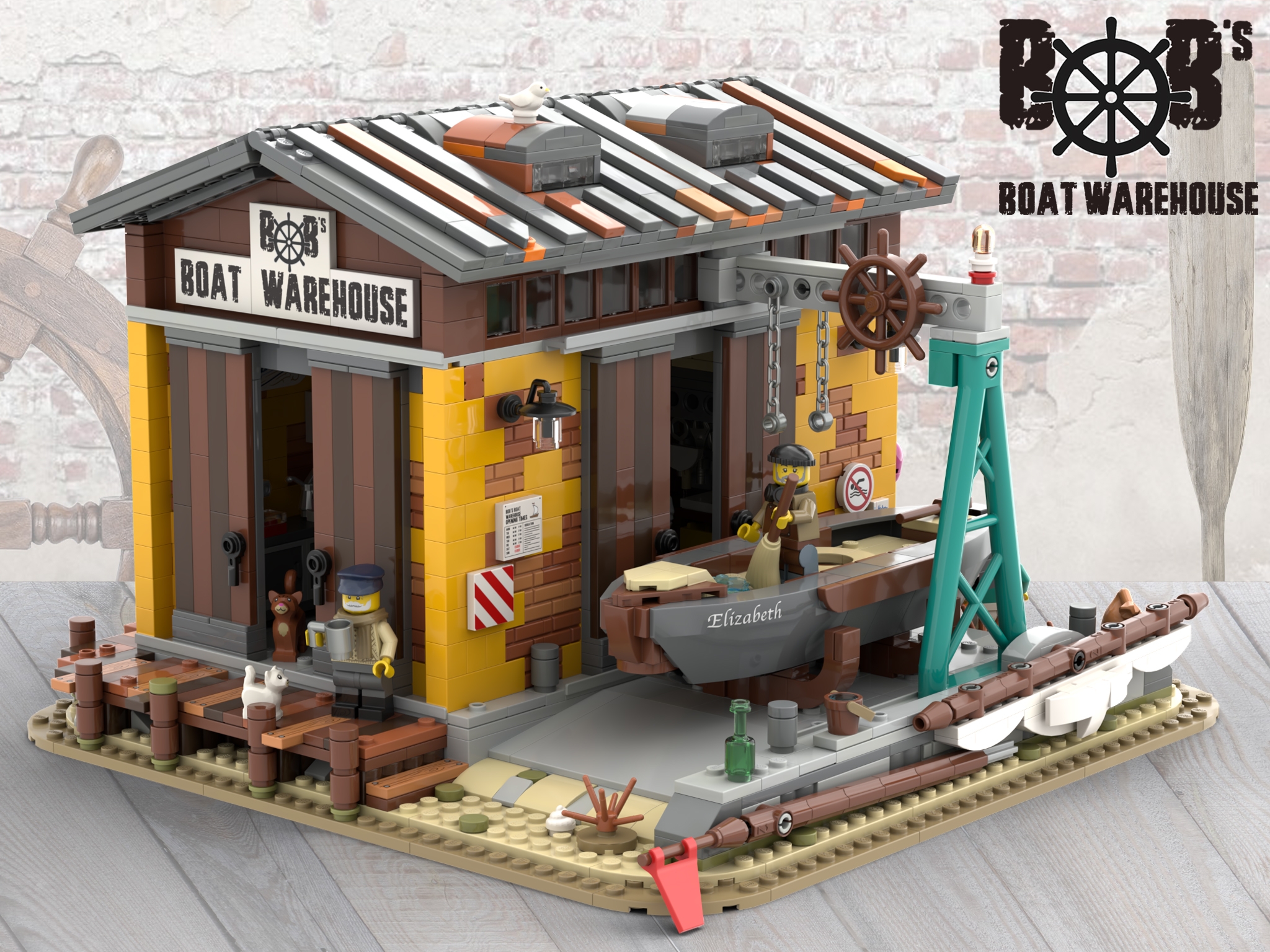 [BOB’S BOAT WAREHOUSE] [BrickLink]