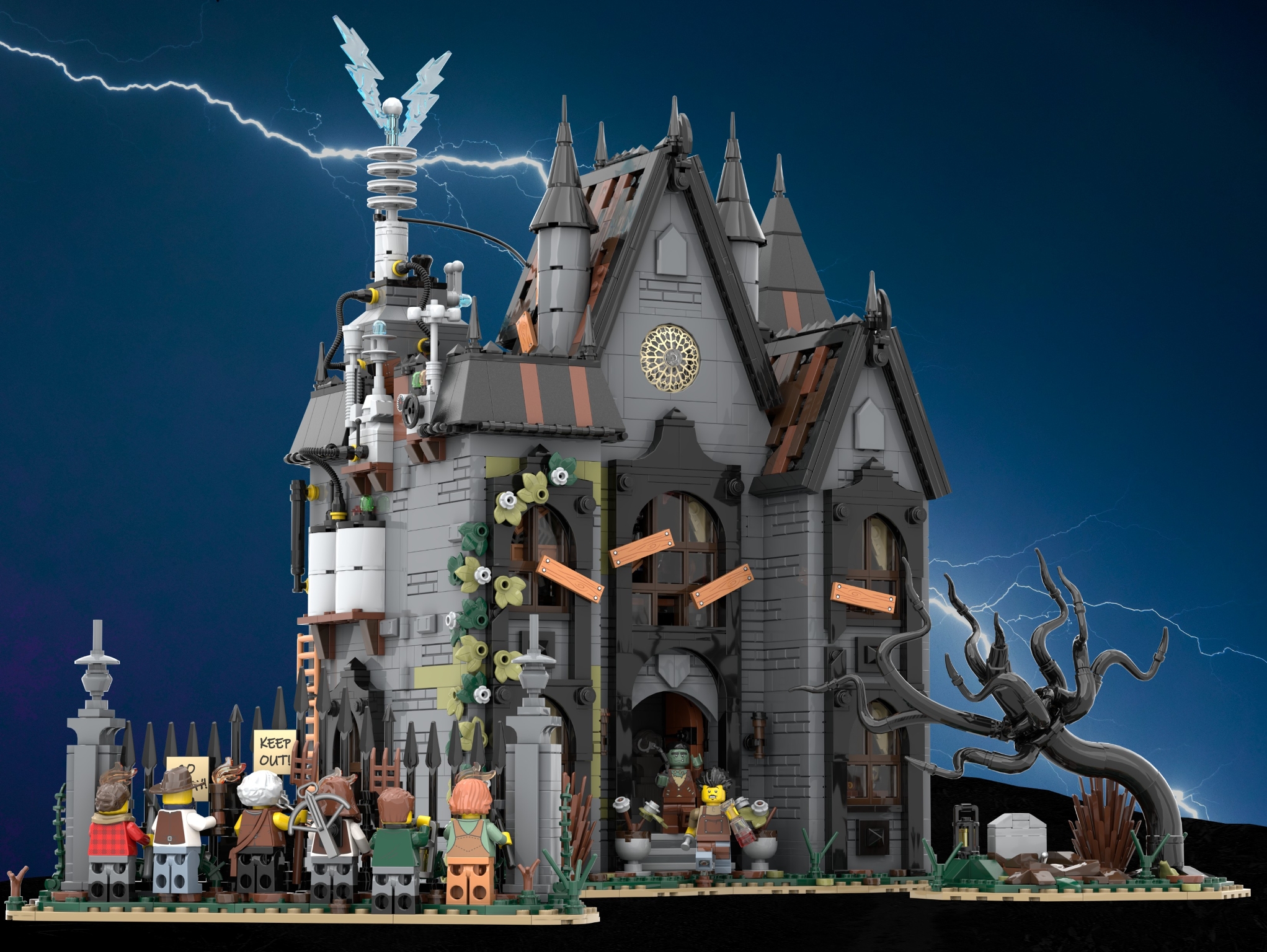[The Mad Scientist's Laboratory] [BrickLink]