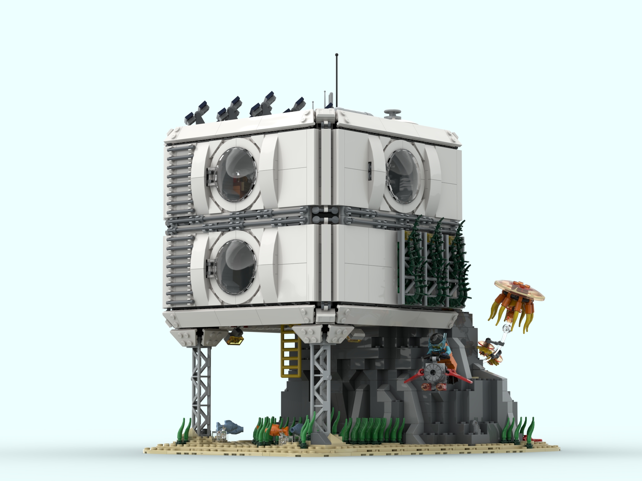 [Underwater Tropical Ocean Condo(TM)] [BrickLink]