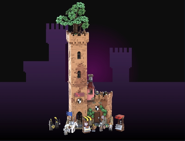 [Nightstone Citadel watchtower] [BrickLink]