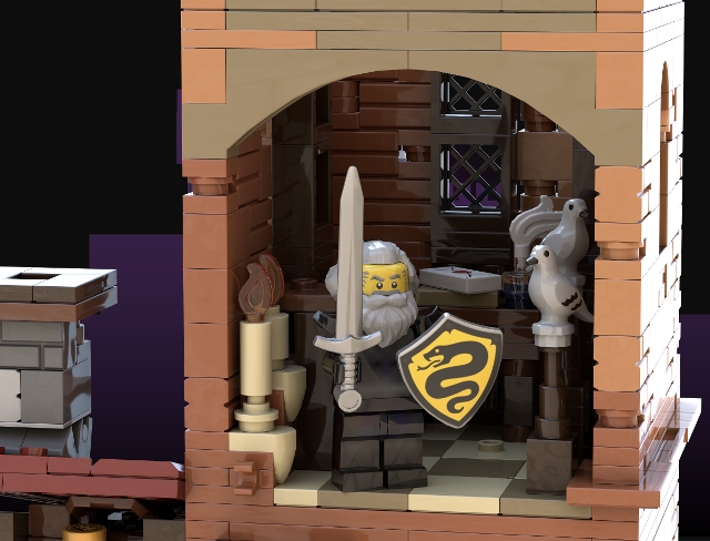 [Nightstone Citadel watchtower] [BrickLink]