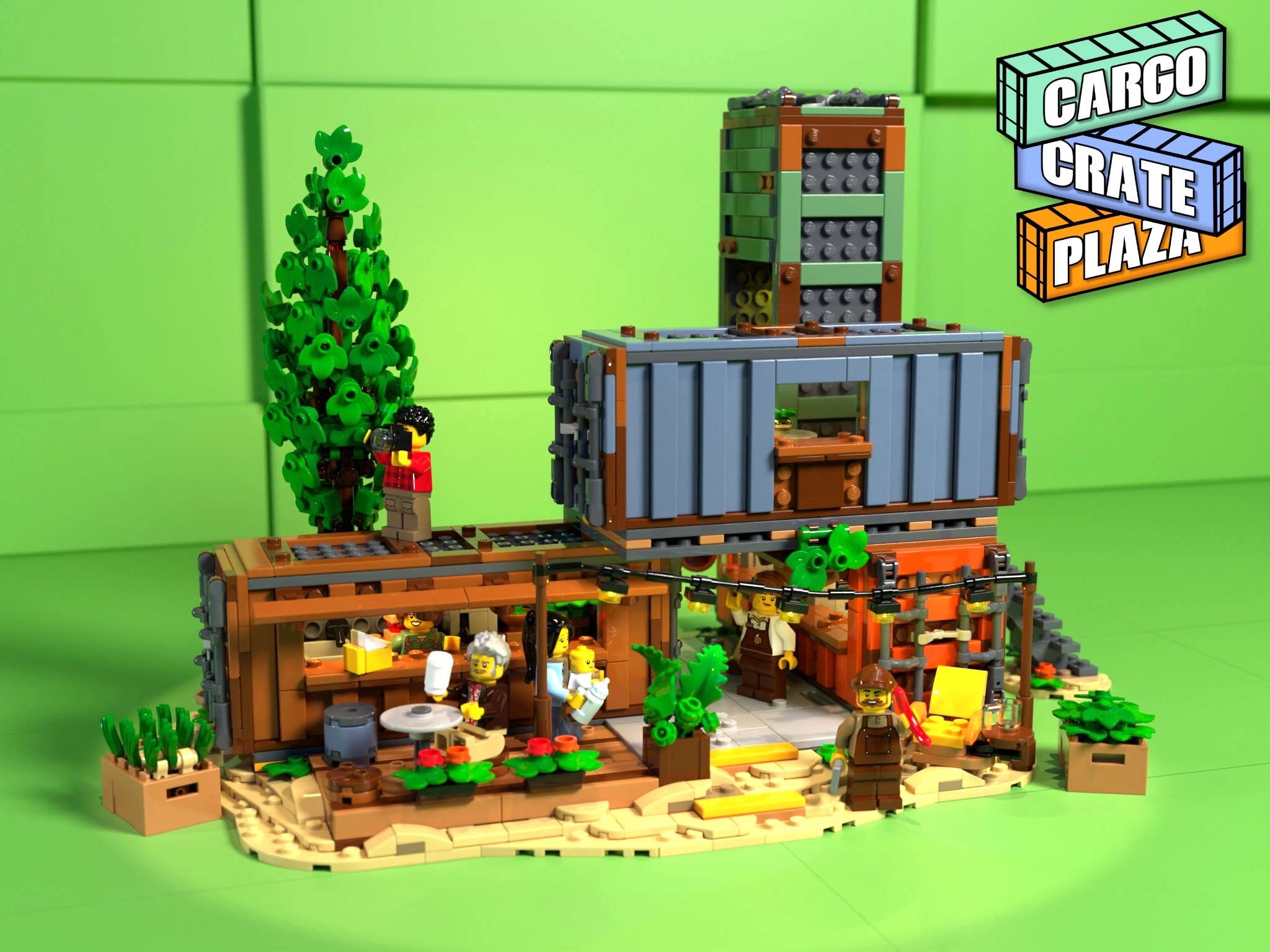 [Cargo Crate Plaza] [BrickLink]