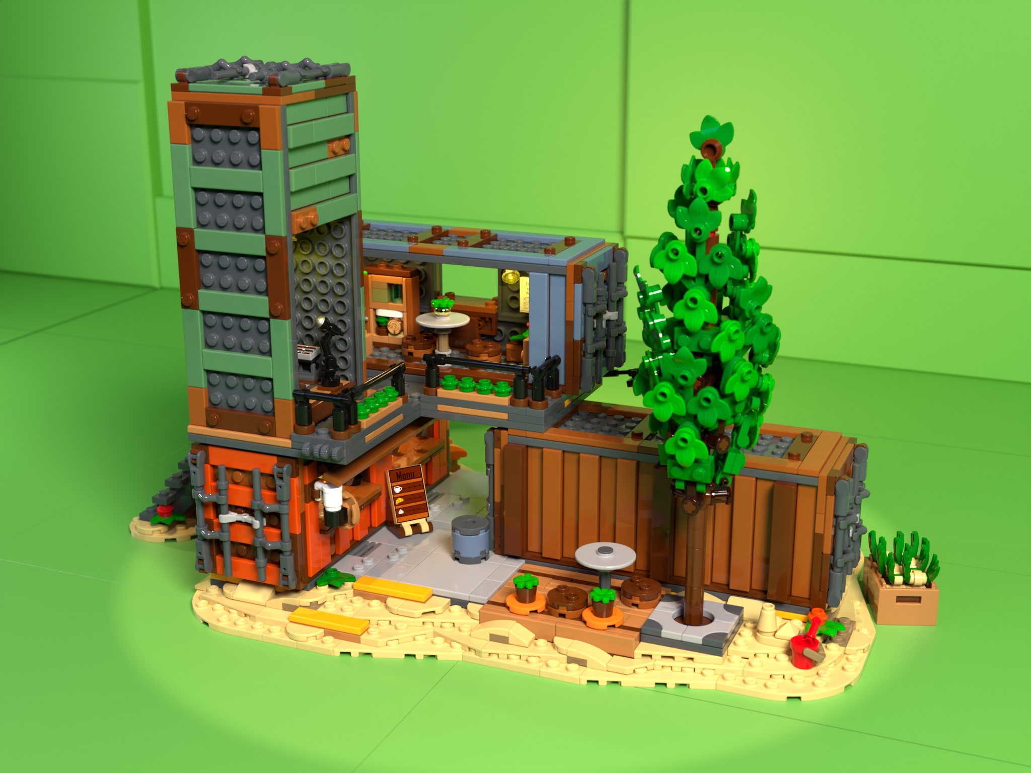 [Cargo Crate Plaza] [BrickLink]