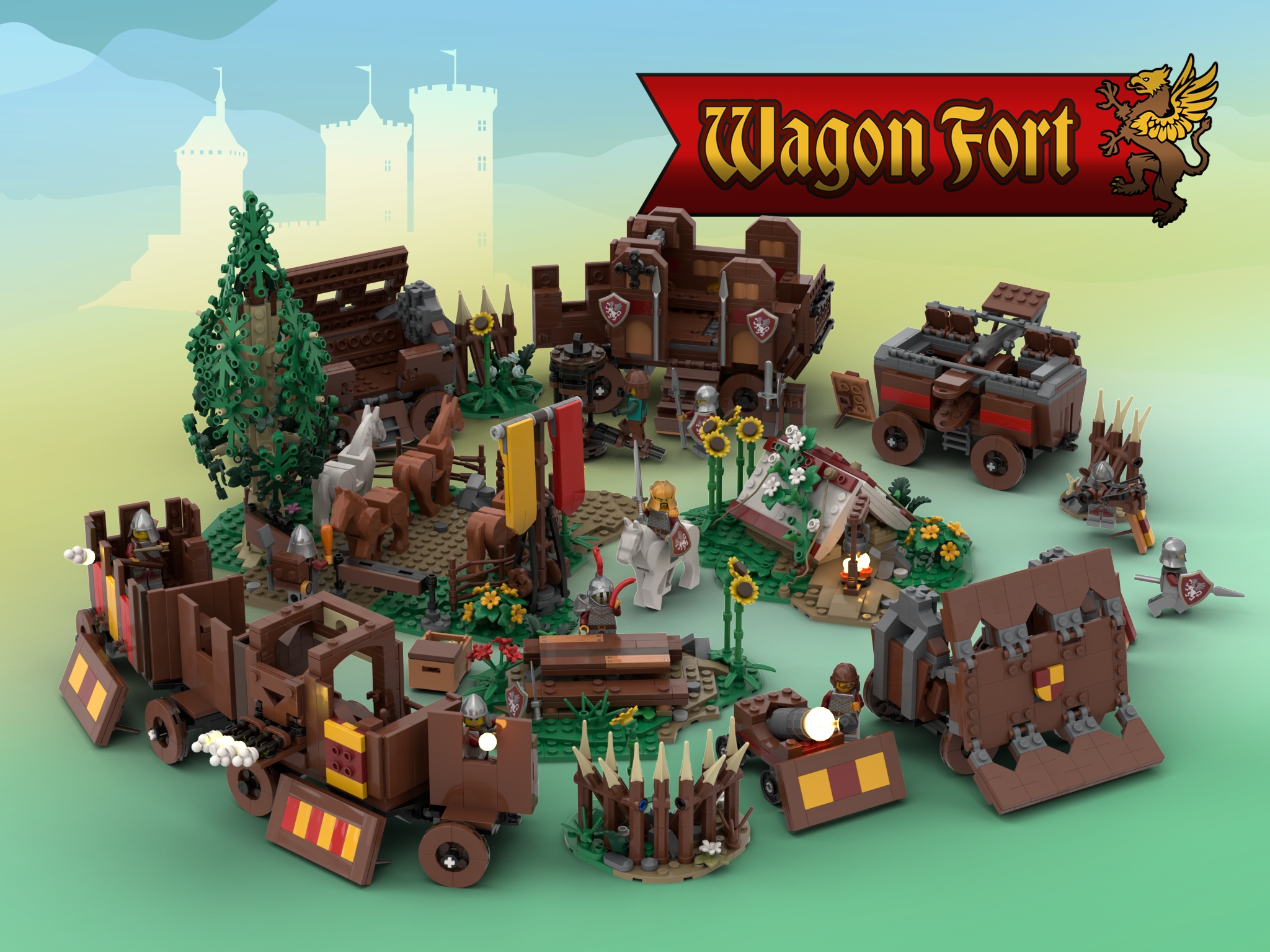 [Wagon Fort] [BrickLink]