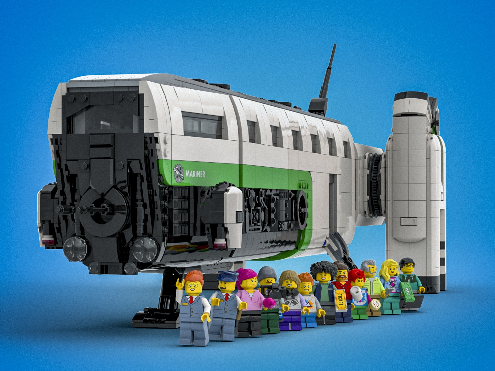 [Galactic Space Ferry 'Mariner'] [BrickLink]