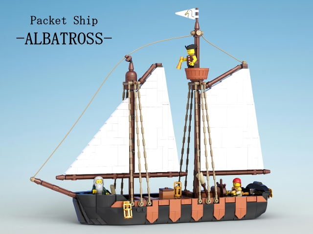 [Packet Ship ALBATROSS] [BrickLink]