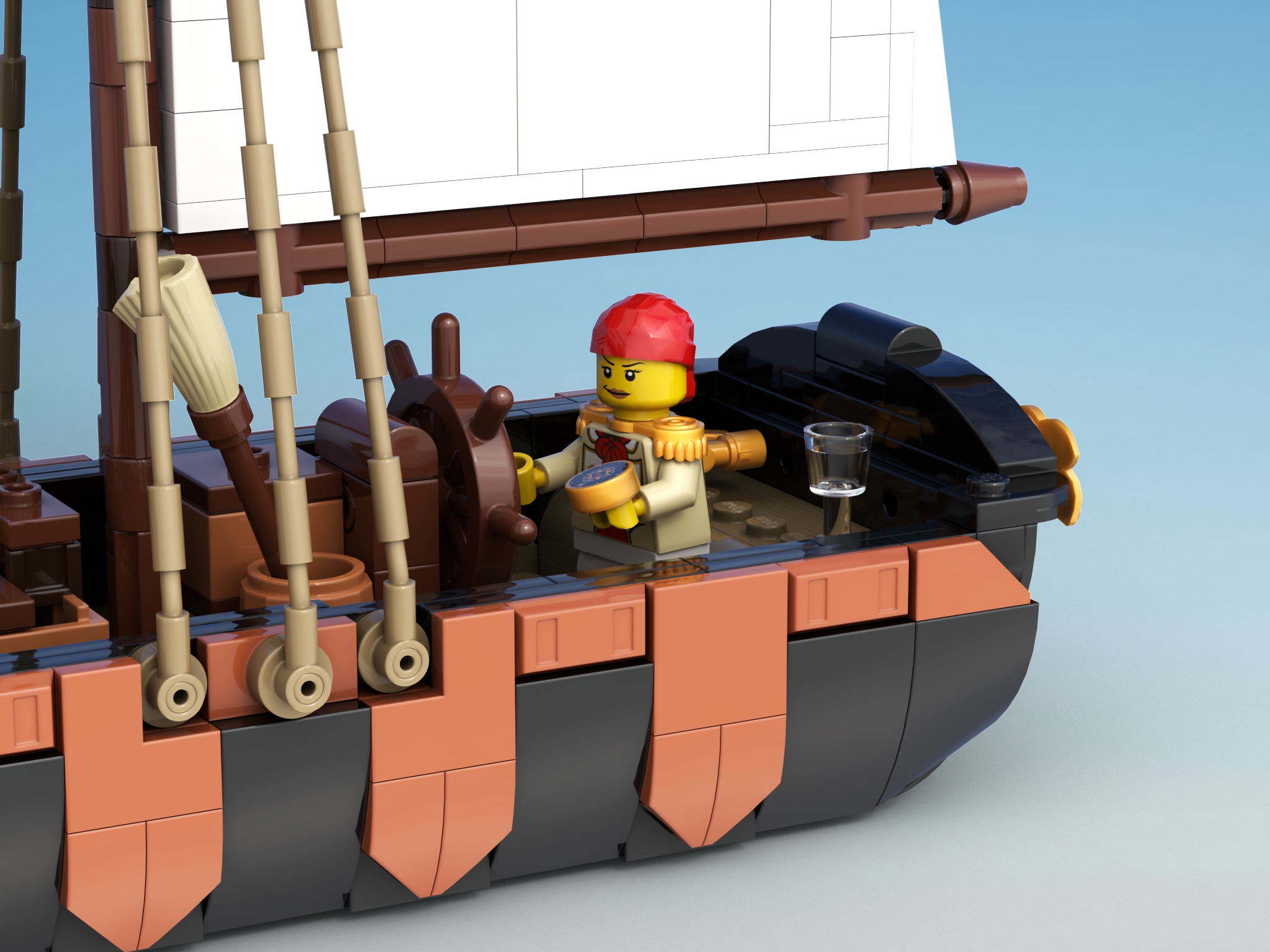 [Packet Ship ALBATROSS] [BrickLink]