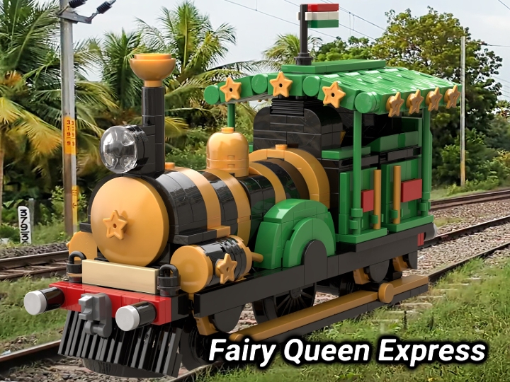 Fairy Queen Express from BrickLink Studio [BrickLink]