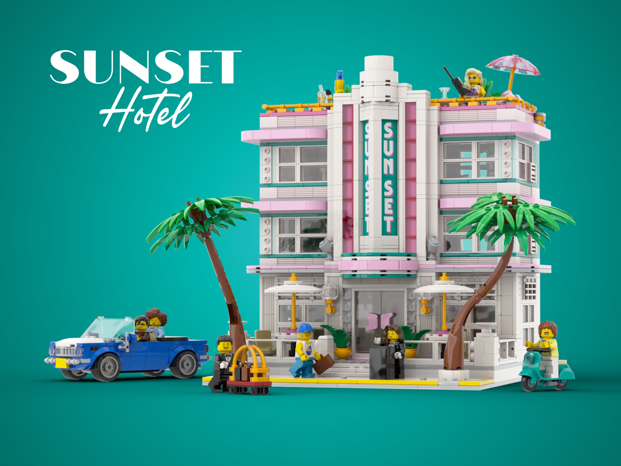 [The Sunset Hotel] [BrickLink]