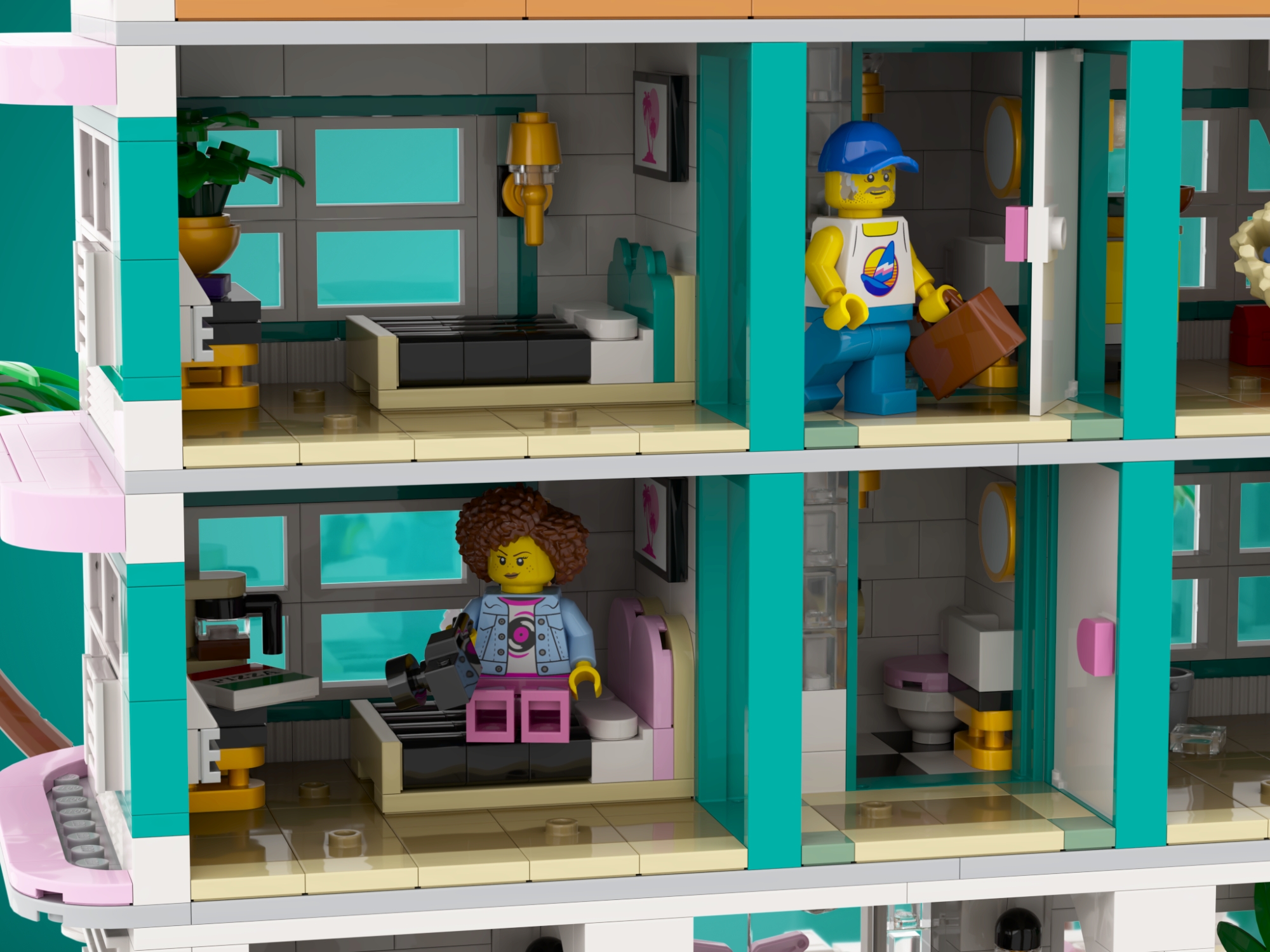 [The Sunset Hotel] [BrickLink]