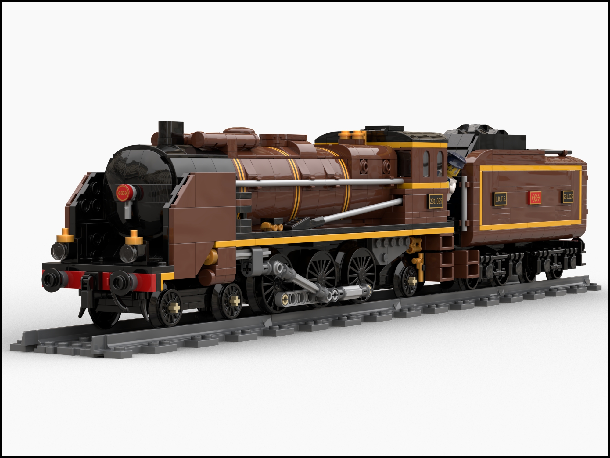[European Steam Locomotive] [BrickLink]