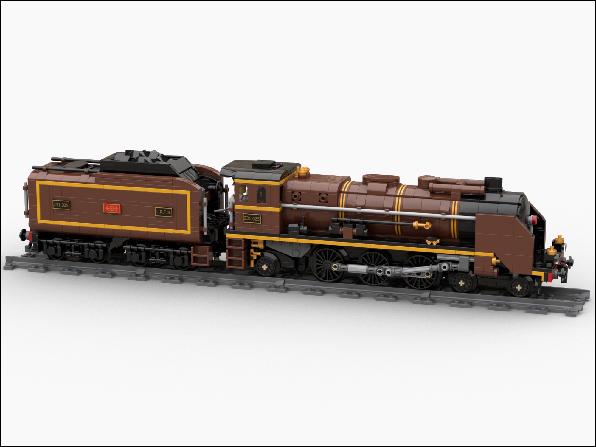 [European Steam Locomotive] [BrickLink]