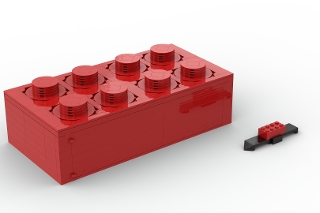 SPIKE Prime Advanced Driving Base from BrickLink Studio [BrickLink]