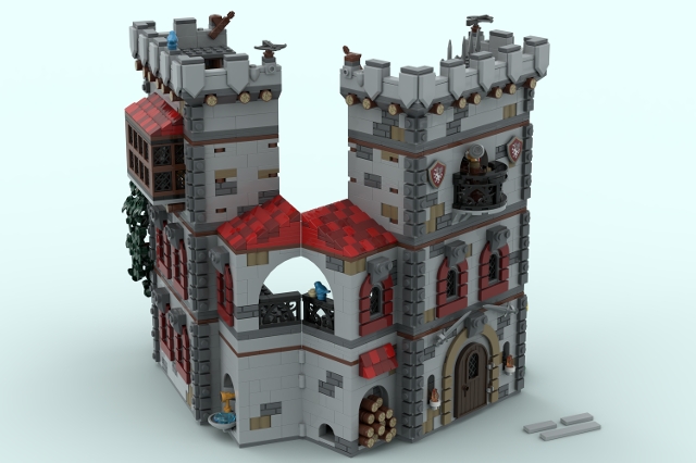 [Medieval Knight Castle Tower - The Tower of Scholars] [BrickLink]