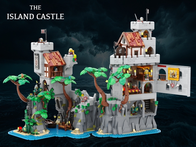 [The Island Castle] [BrickLink]