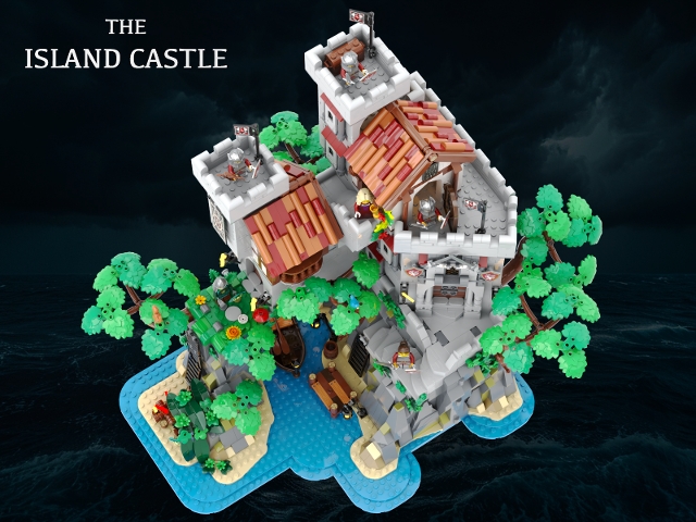 [The Island Castle] [BrickLink]