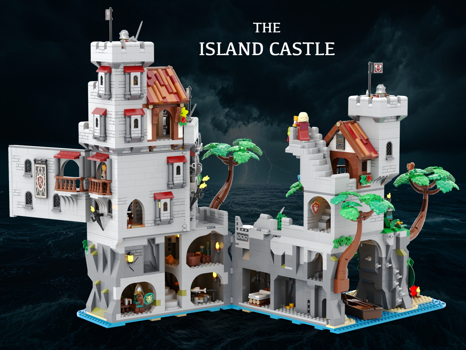 [The Island Castle] [BrickLink]