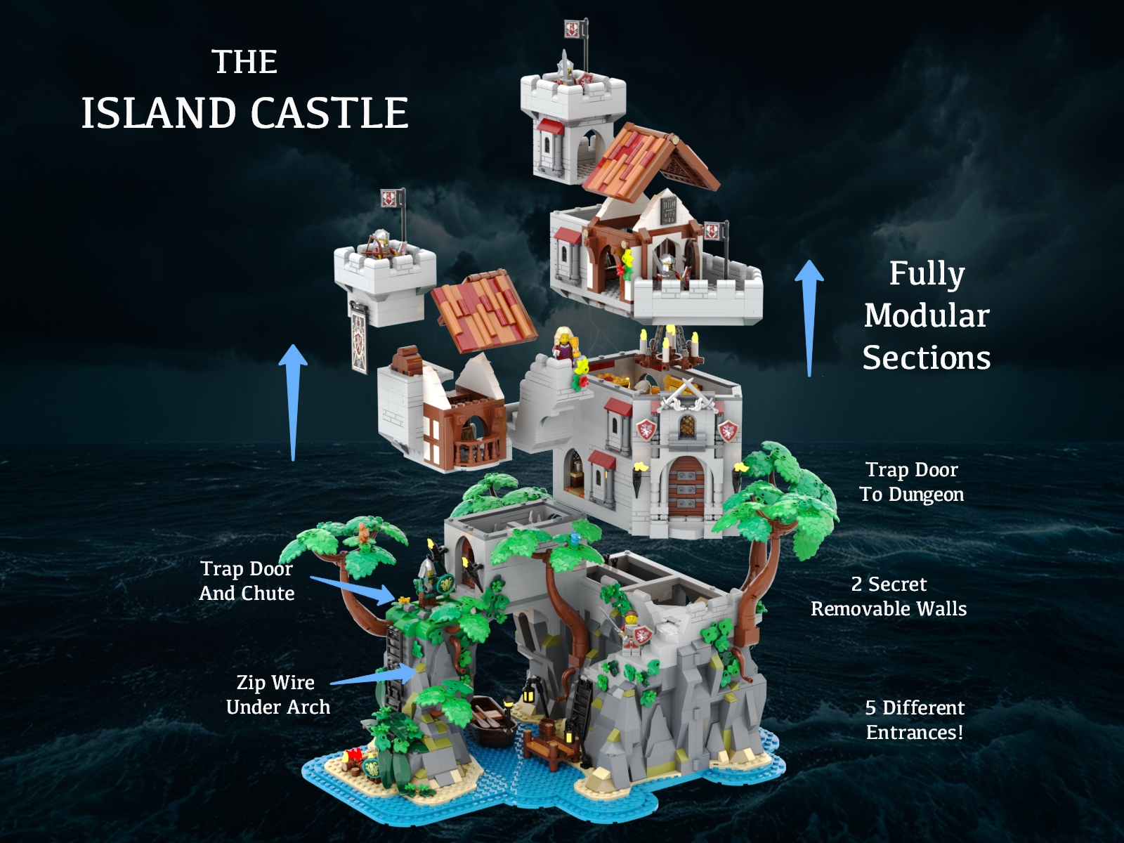 [The Island Castle] [BrickLink]