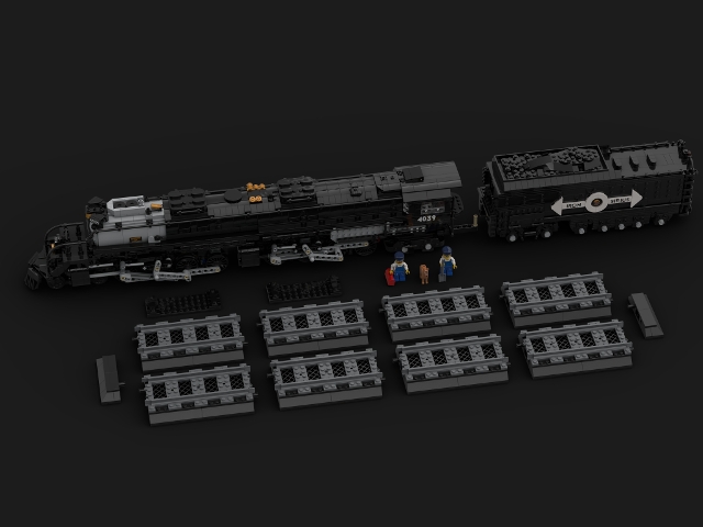 [Heavy Freight Articulated Locomotive] [BrickLink]