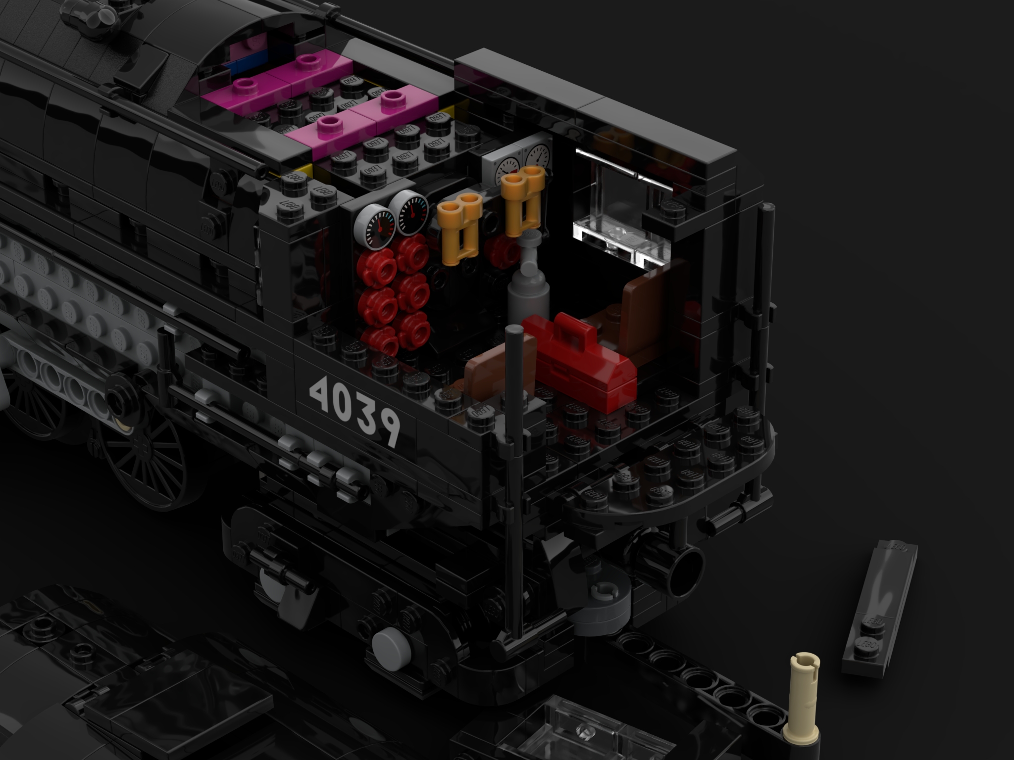 [Heavy Freight Articulated Locomotive] [BrickLink]
