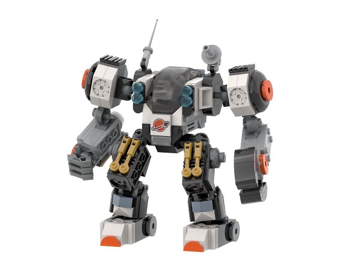 Advanced Construction Mech from BrickLink Studio [BrickLink]