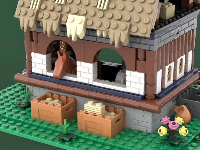 [Medieval Stable & Inn] [BrickLink]