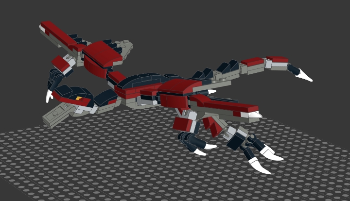 generic dragon from BrickLink Studio [BrickLink]